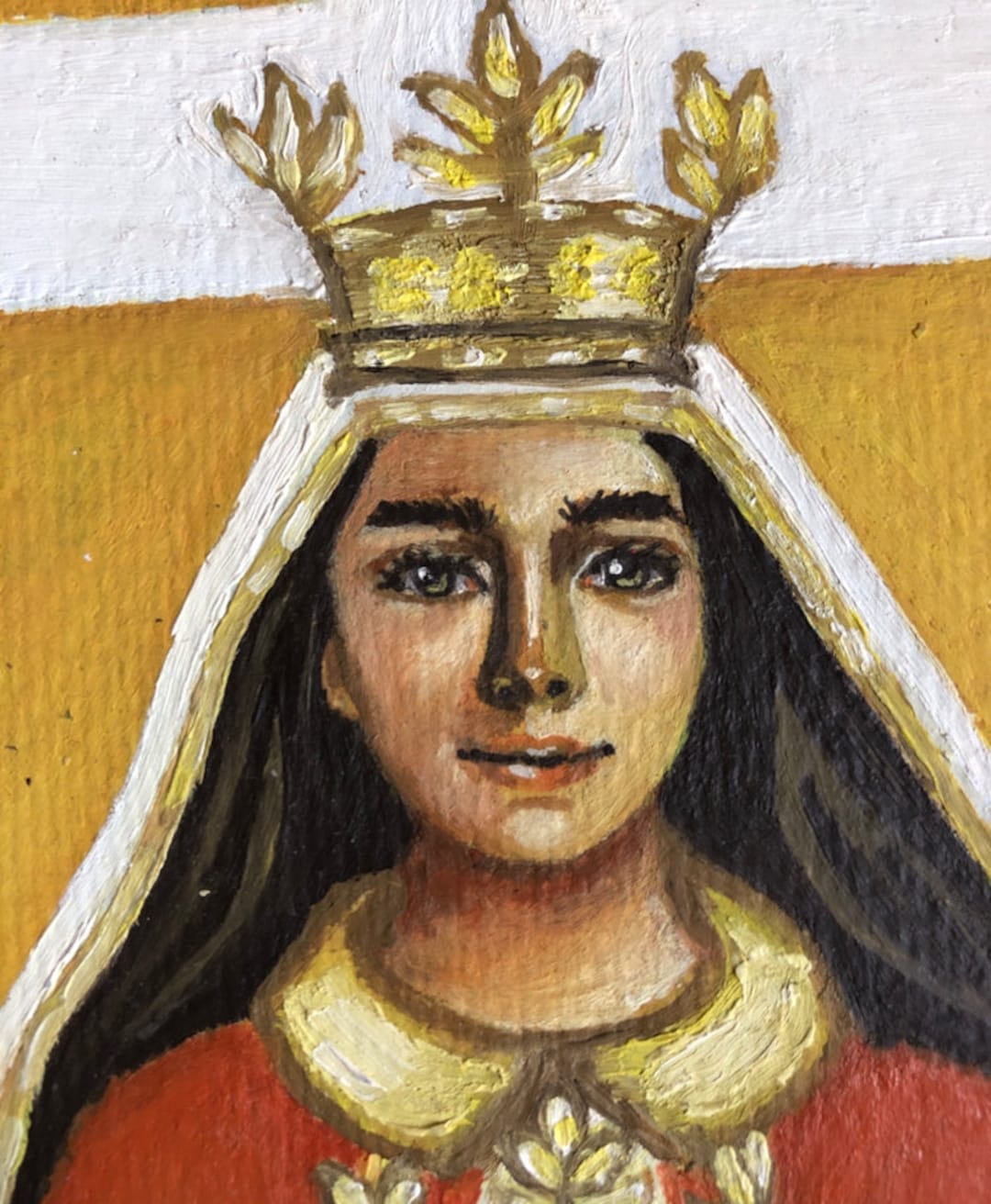 Virgin of Coromoto Patron Saint of Venezuela, Icon of the Virgin ...