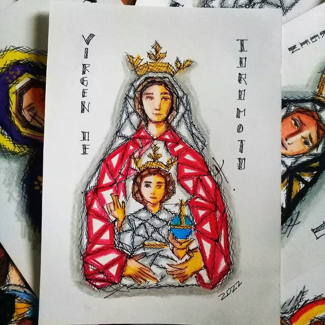 Original Image of Our Lady of Coromoto. Patroness of - Etsy