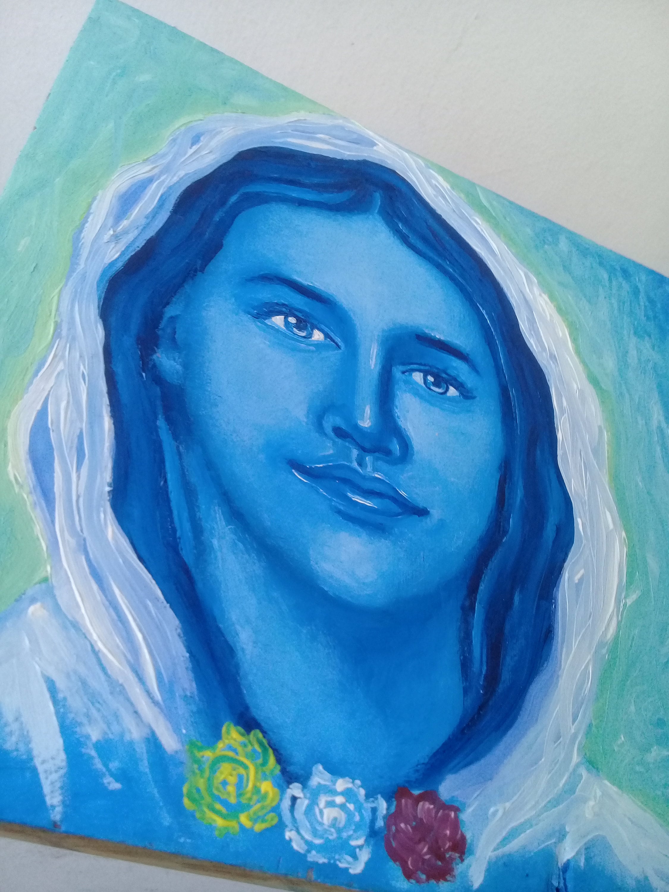 Virgin Mary, ROSA MISTICA, Marian Iconography, Painting of the Virgin ...