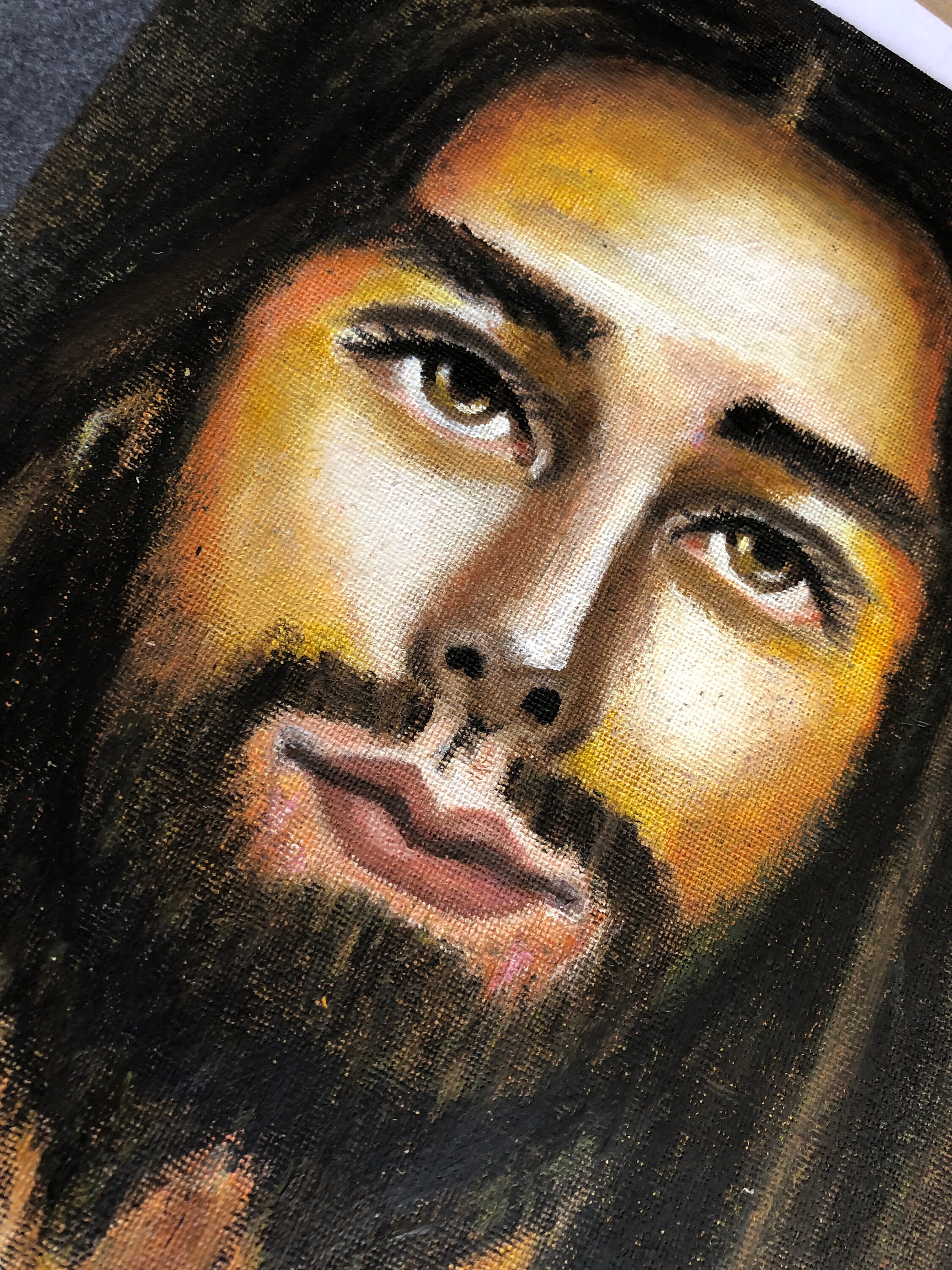 Jesus Christ is Risen, Resurrection, Jesus, Sacred Art Acrylic Artwork ...