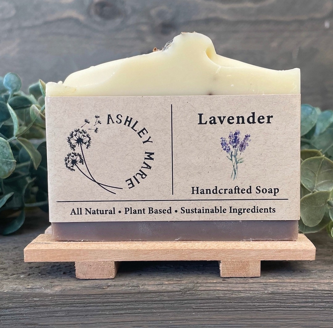 Lavender Soap Bar - All Natural Soap Bar - Lavender Soap for Sensitive ...