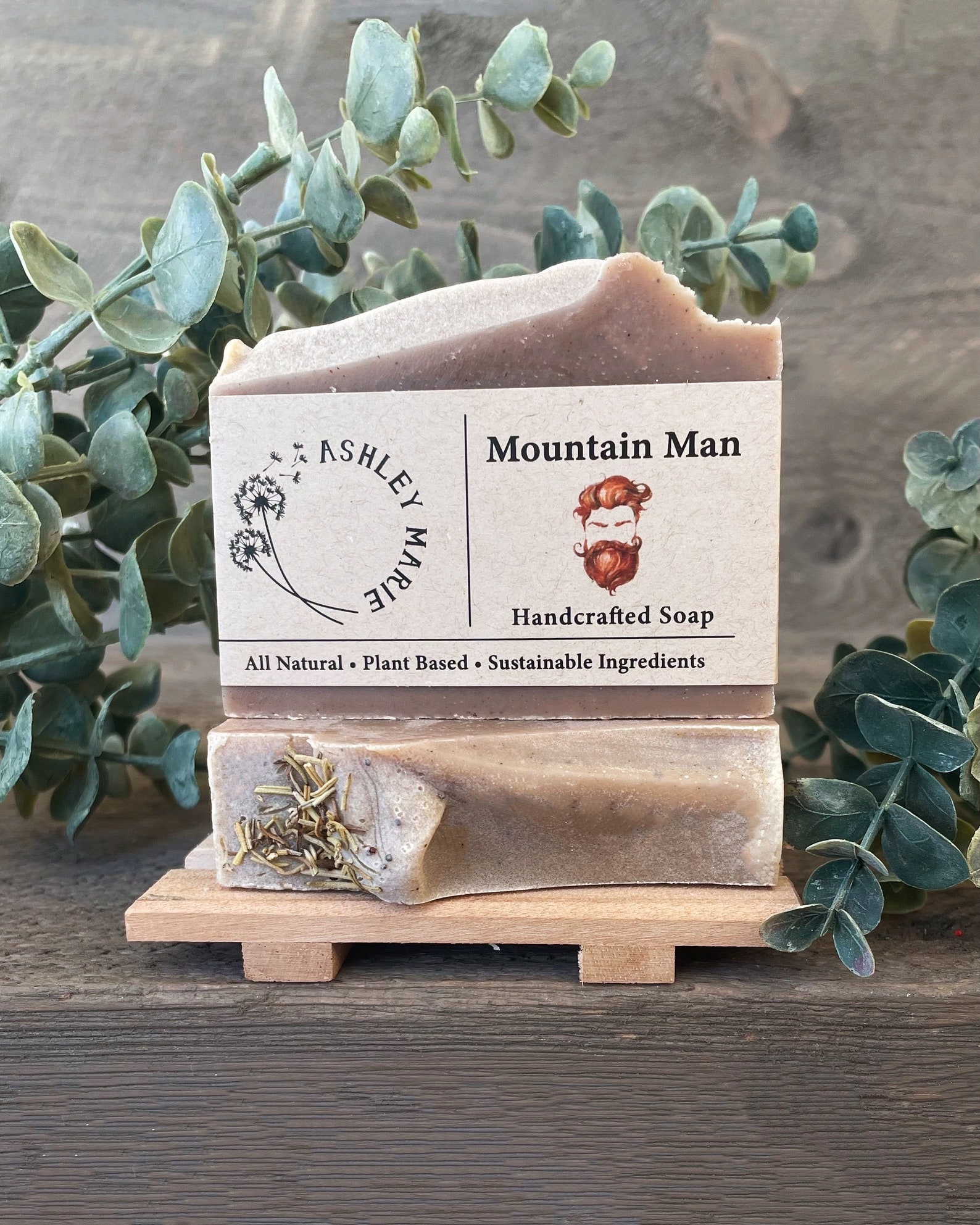 Men's Soap Bar- Mountain Man Soap- Men's Shampoo Bar - Manly Soap ...