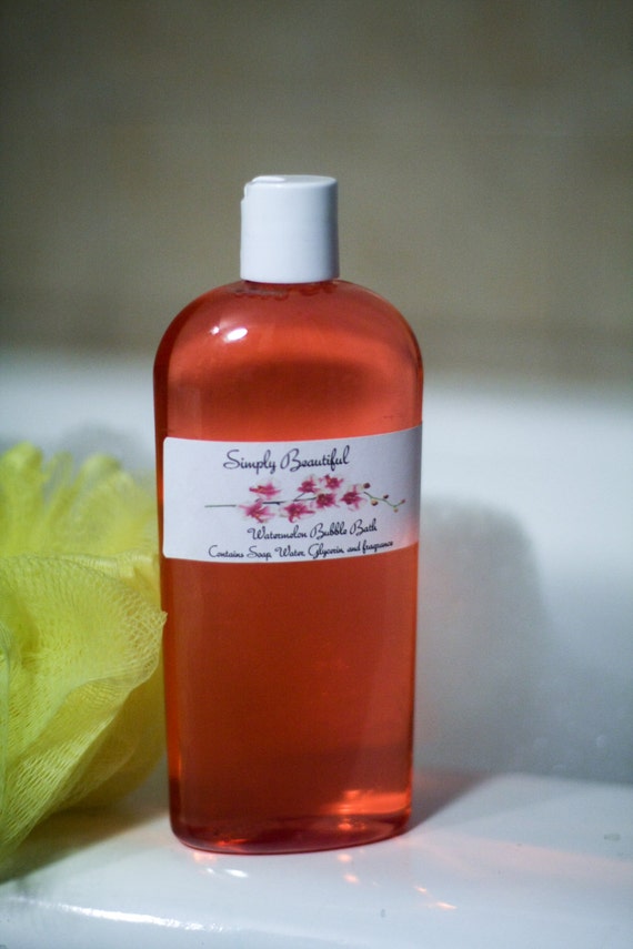 Watermelon Bubble Bath 16oz Unisex/womens/kids/gift for | Etsy