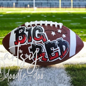Painted Sports Ball- Football Basketball Soccer Volleyball Softball ...