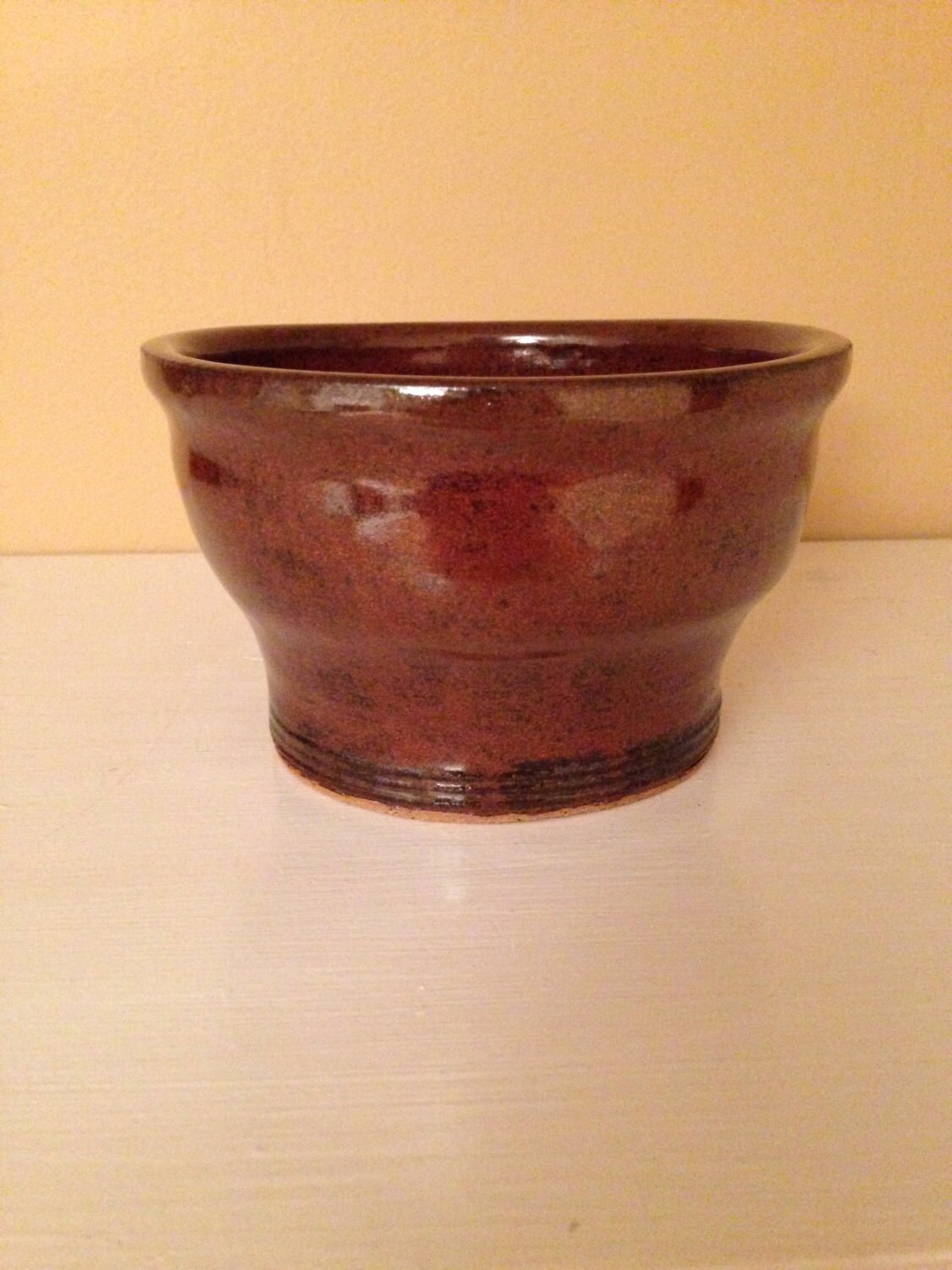 Rust Red Bowl - Etsy