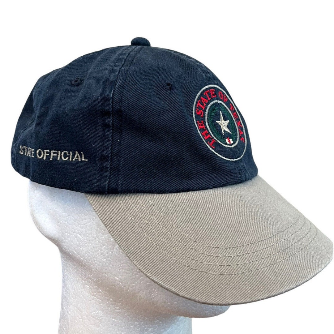 Seal of the State of Texas State Official Baseball Cap Strap Back ...
