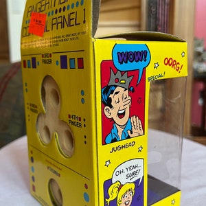 Archie Andrews Fingertronic Puppet Theatre Head New in Box 1988 Bendy ...