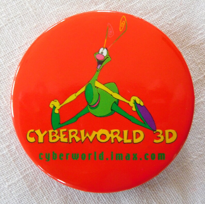 Cyberworld 3D the 1st 3D IMAX Animated Film Commemorative - Etsy