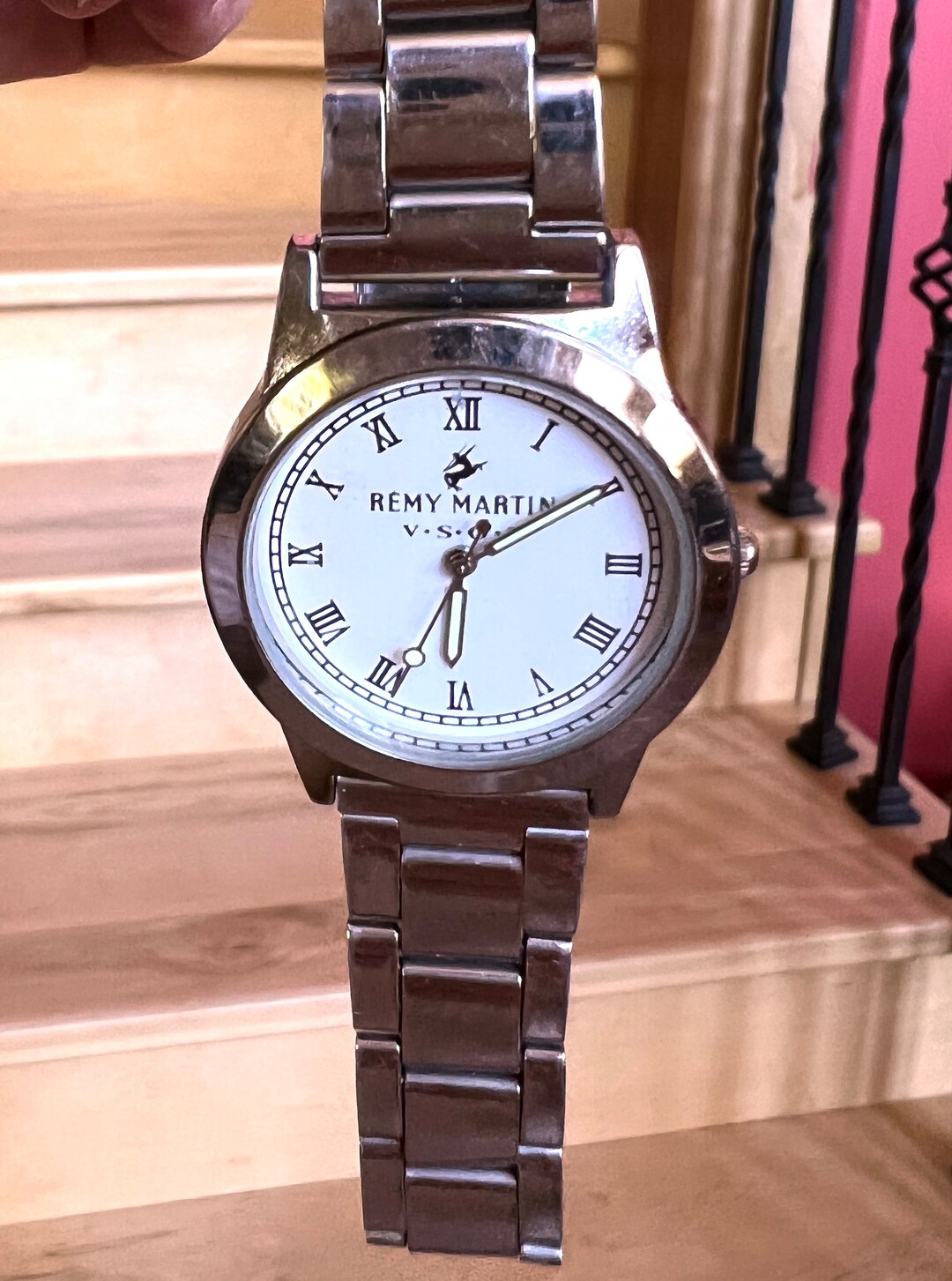 Remy Martin Men's Watch, Time Zone, Japan Movement Stainless Steel Case ...