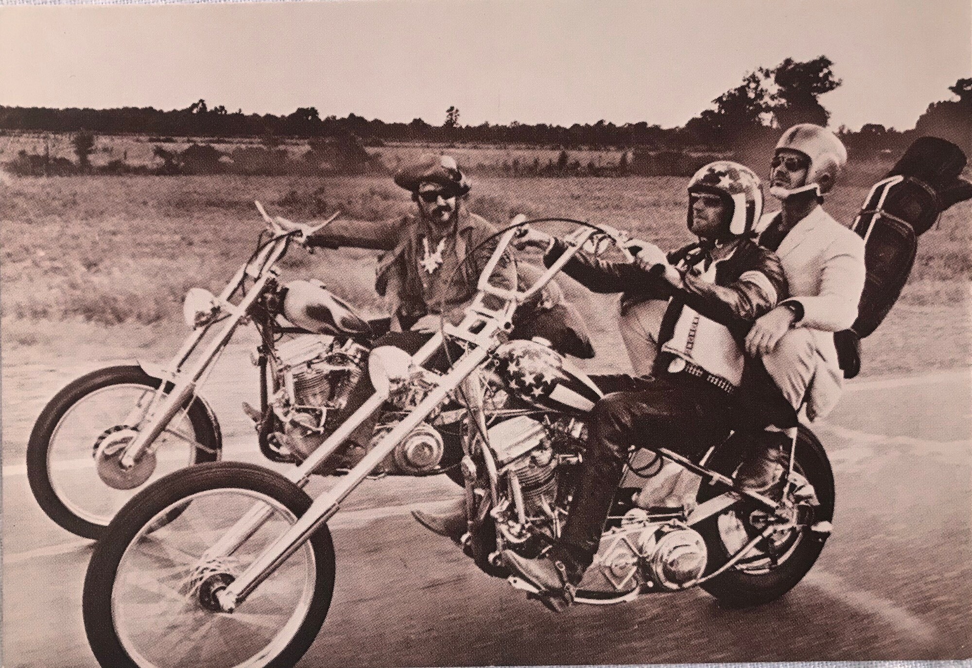 Stationery Vintage Sepia Ludlow Collection Classico Postcard Easy Rider ...