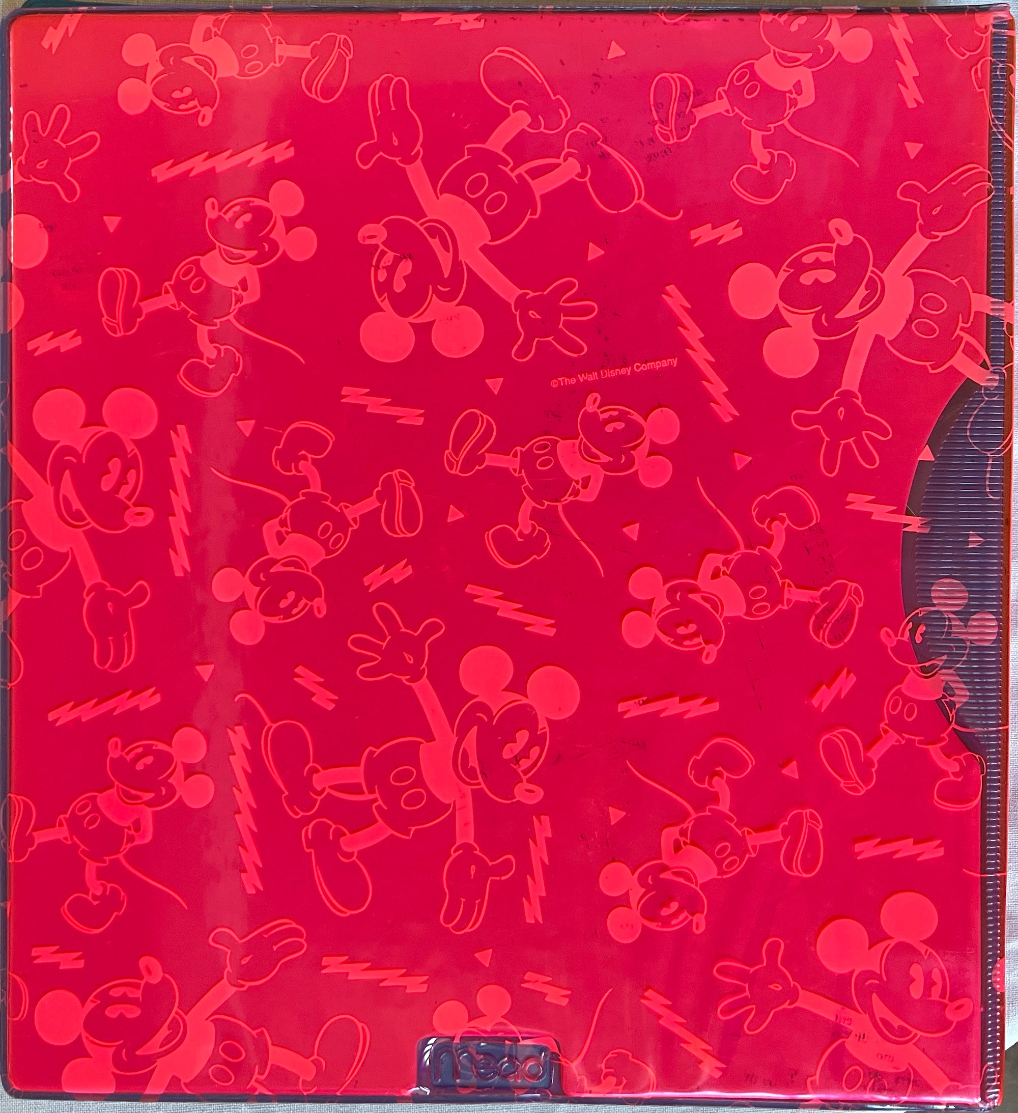 1990s Electric Mickey Mouse 3-ring Mead Binder - Etsy