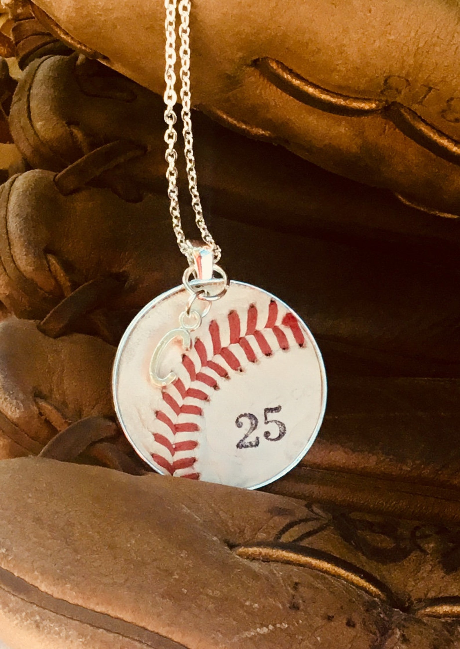 Baseball Jewelry Baseball Necklace Baseball Team Gifts - Etsy