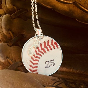 Baseball Jewelry, Baseball Necklace, Baseball Team Gifts, Personalized ...