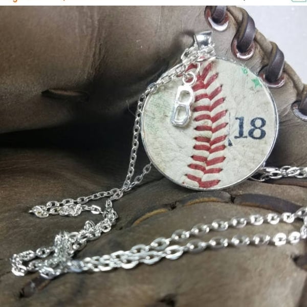 Baseball Necklace - Etsy