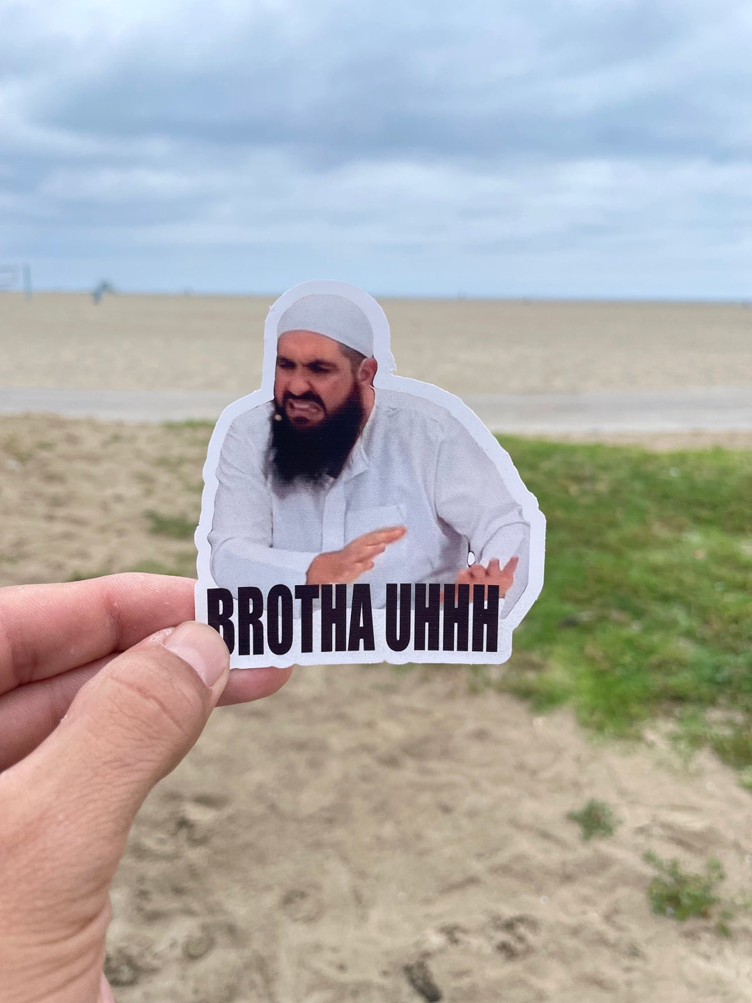 Meme Sticker Brotha Uhh Sticker Viral Meme Stickers Funny Stickers ...