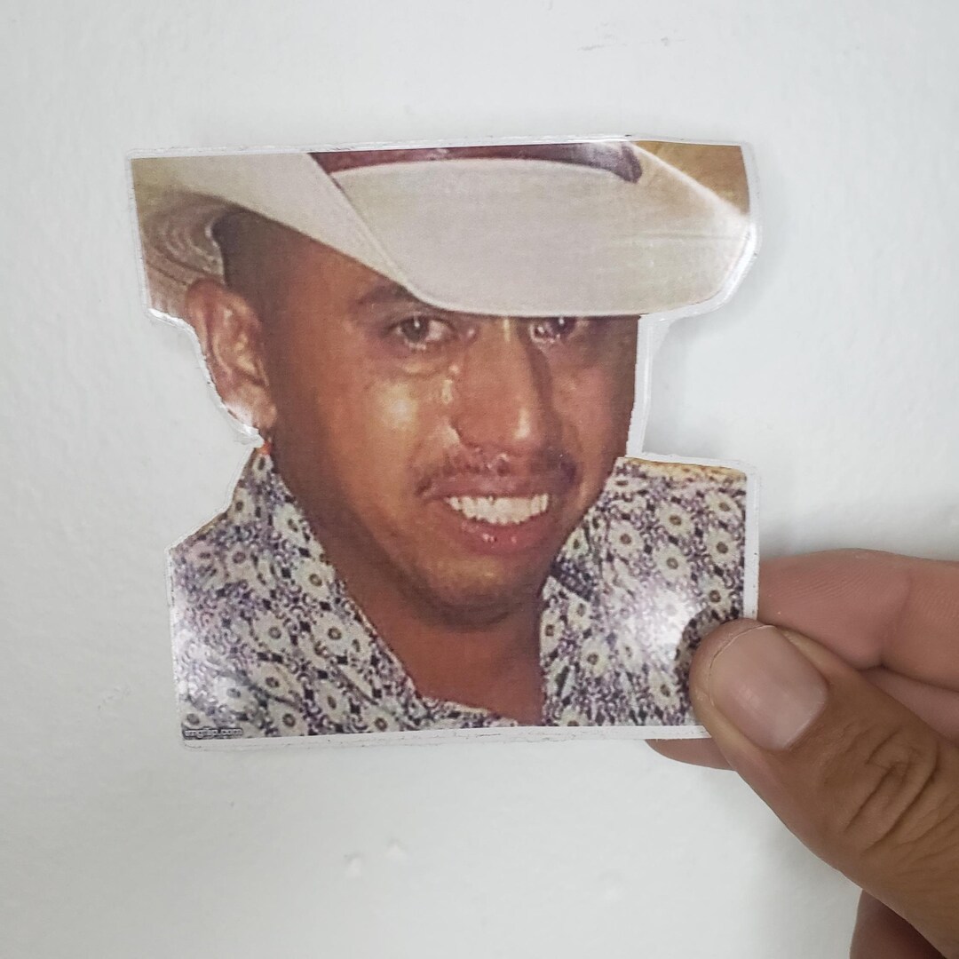 Crying Tio Funny Meme Sticker Funny Stickers for Laptops, Water Bottles ...