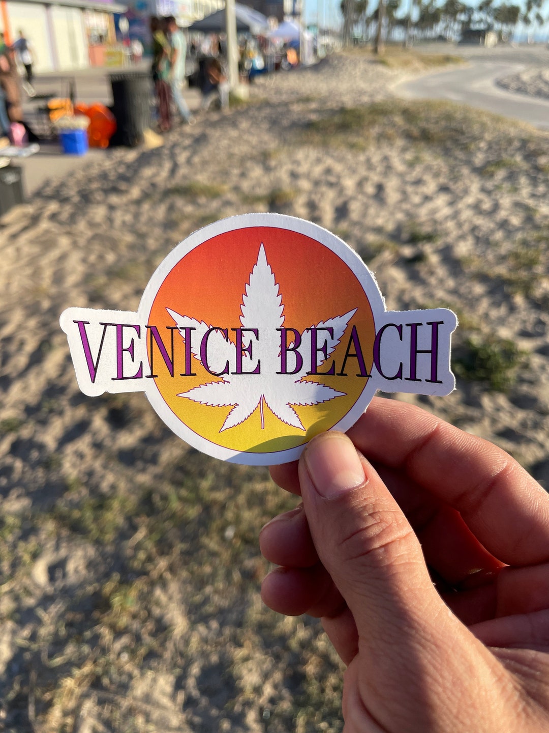 Venice Beach Sticker Tourists Stickers California Stickers - Etsy
