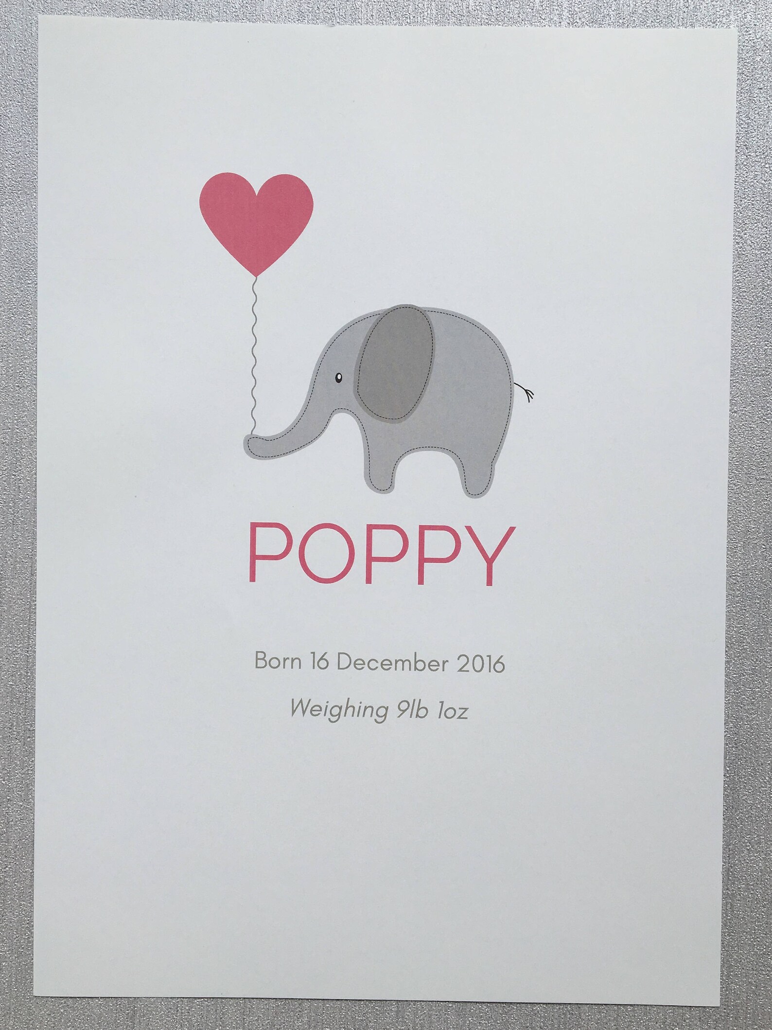 Baby Birth Frame.new Baby Gift.baby Details Frame.new Baby - Etsy