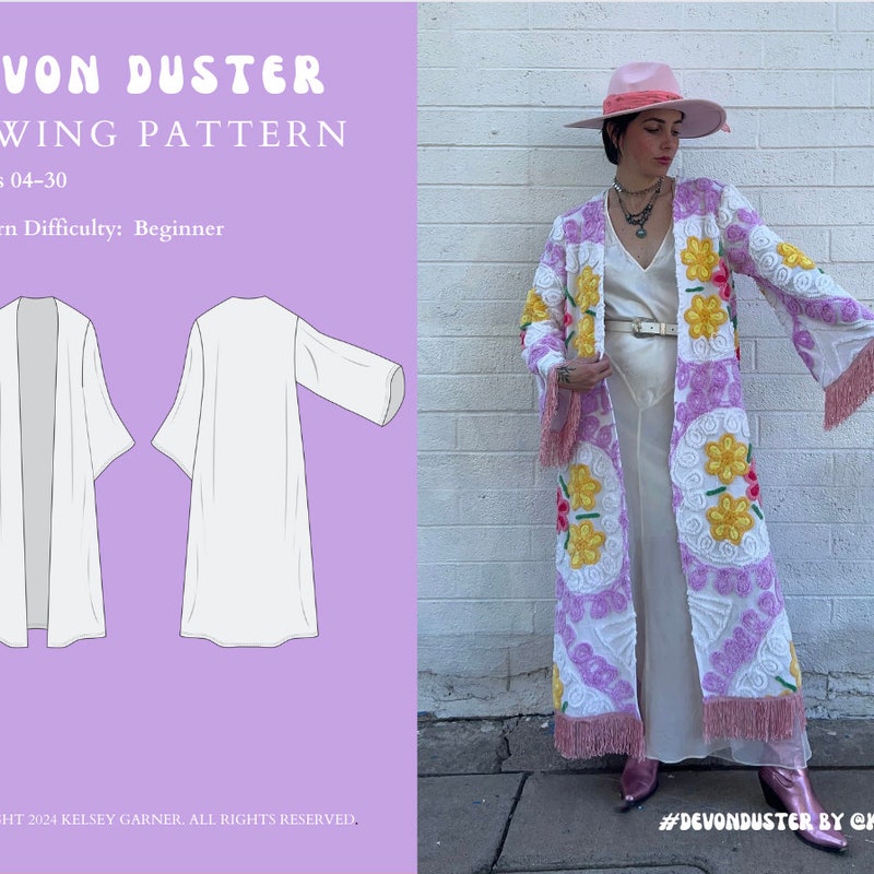 Duster Pattern - Etsy