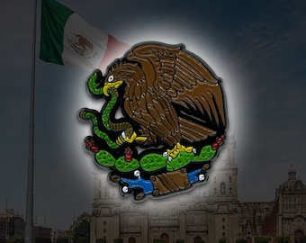 Mexican Eagle Pin - Etsy