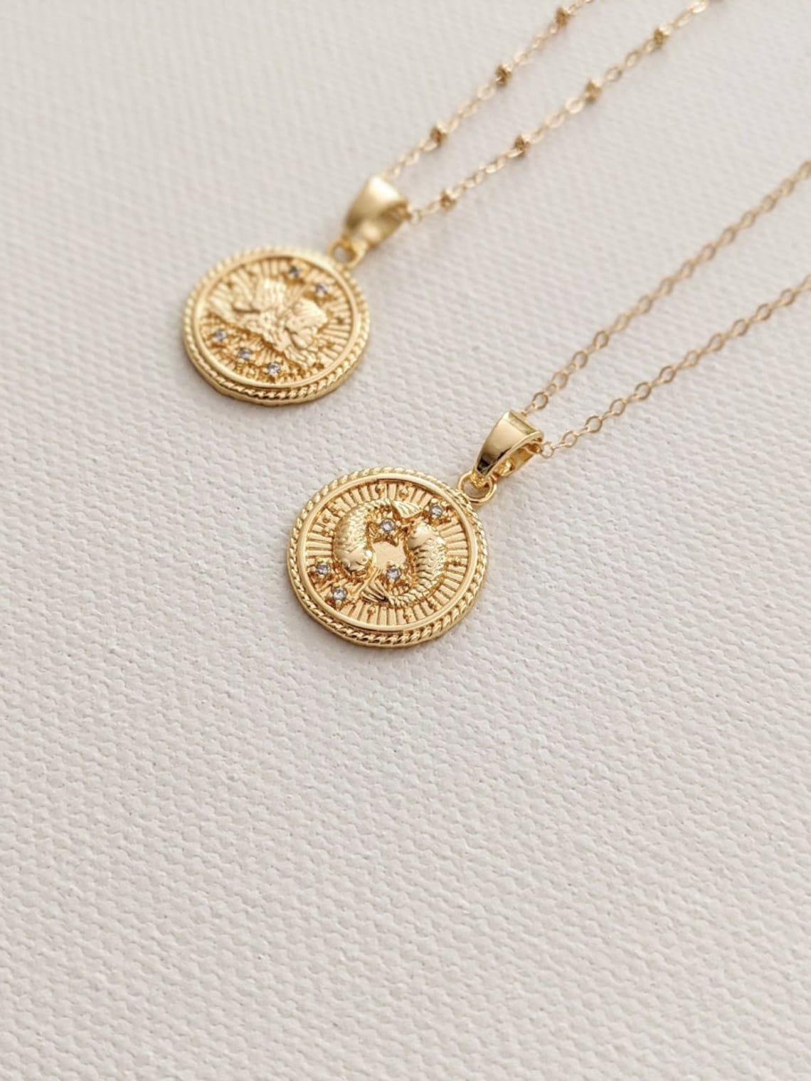 Zodiac Necklace Zodiac Jewelry Handmade Jewelry Gold-filled - Etsy
