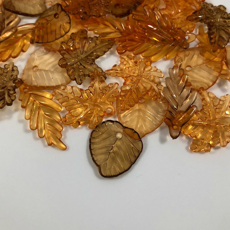 Leaf Beads - Etsy