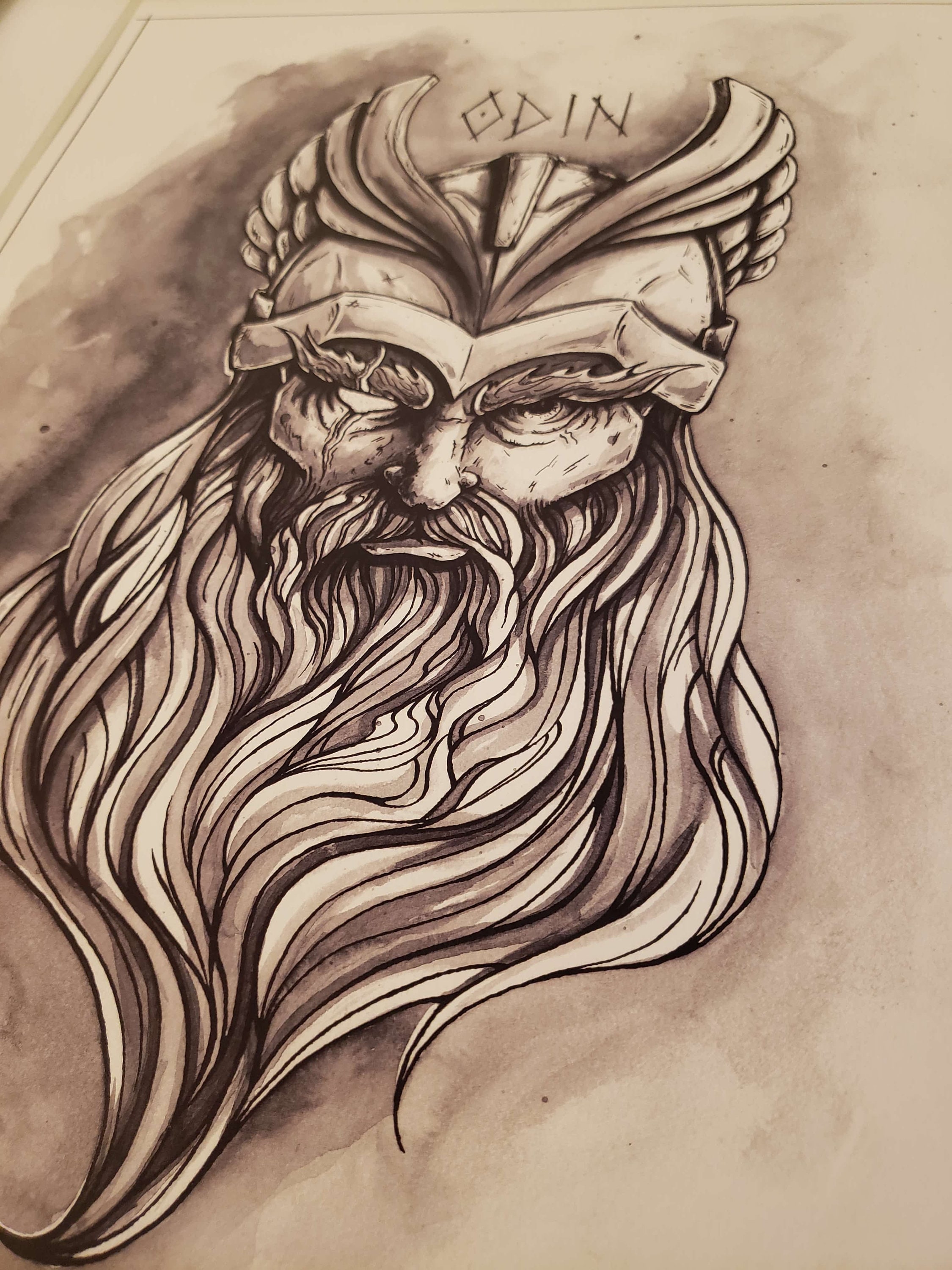 Odin 12 X 16 Print - Etsy