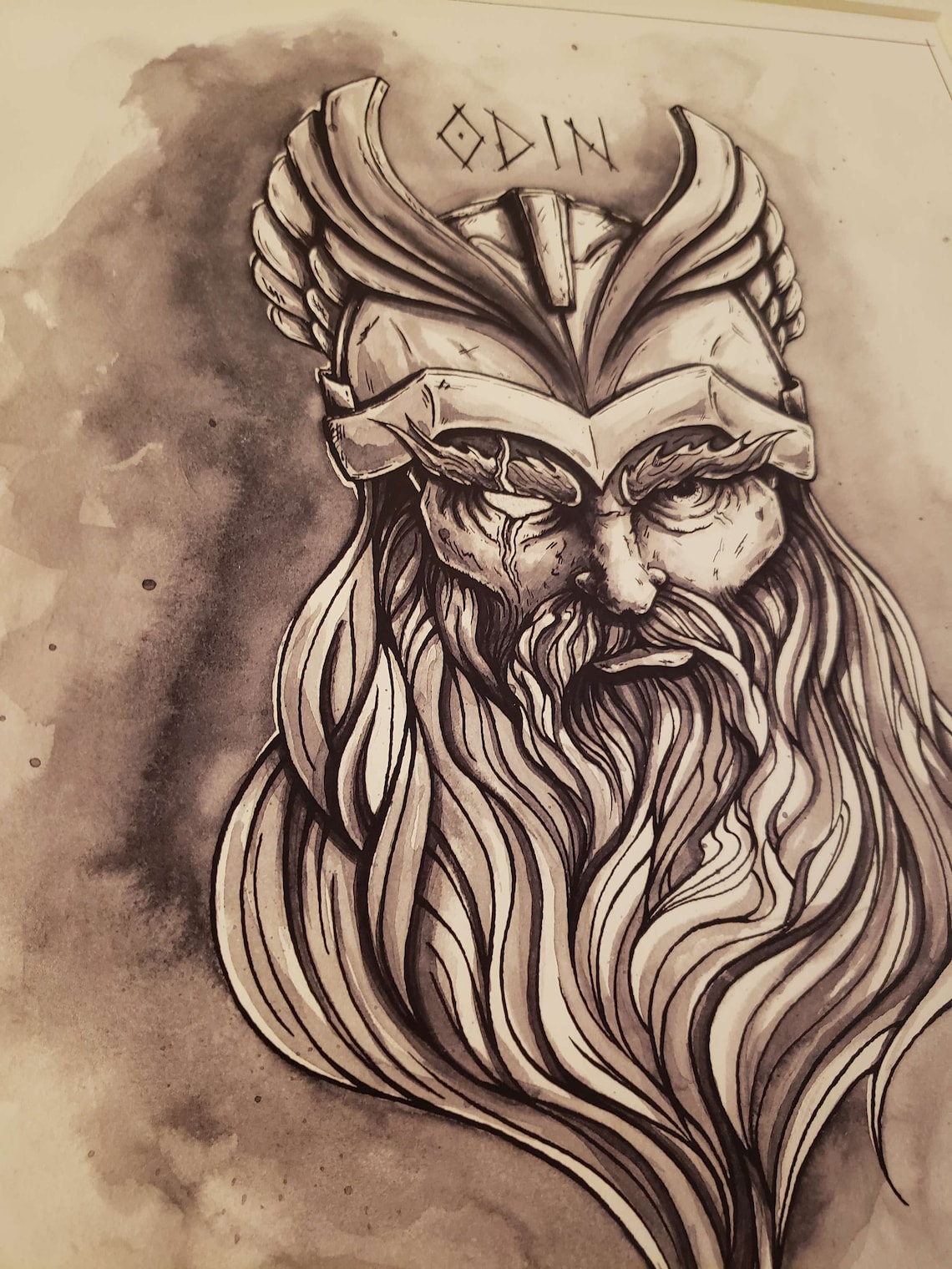 Odin 12 X 16 Print - Etsy
