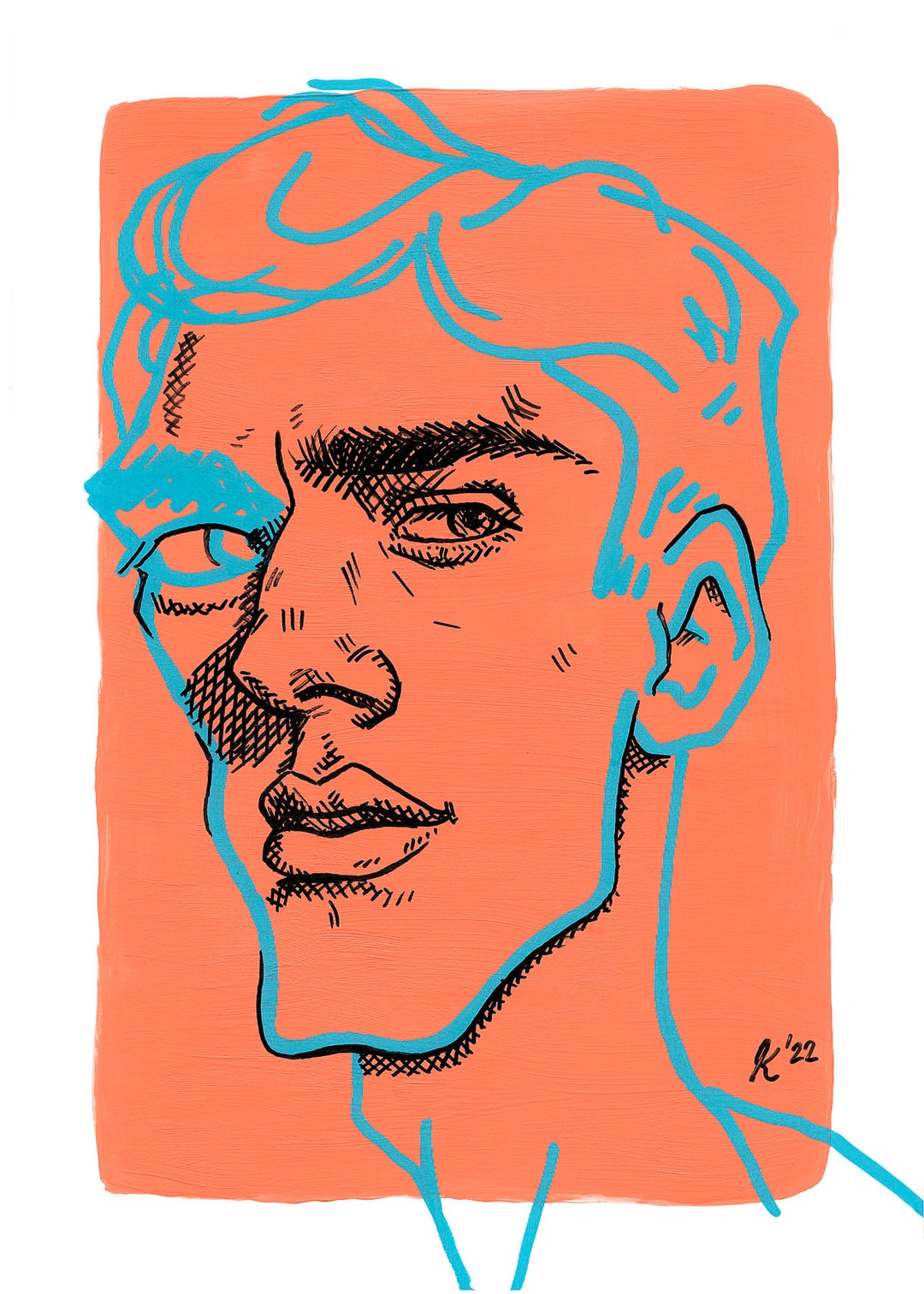 Shop Small 5 5 X7 Original Artwork - Etsy