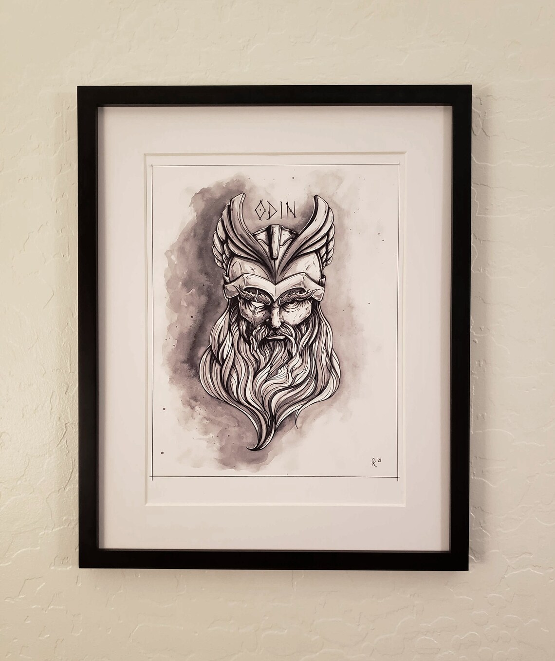 Odin 12 X 16 Print - Etsy