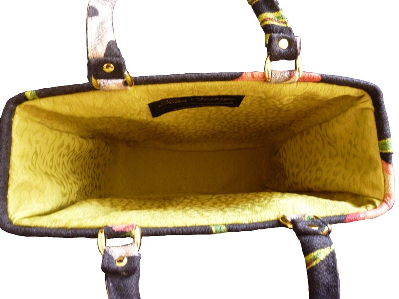 Sarasota Barkcloth Tote Bag - Etsy