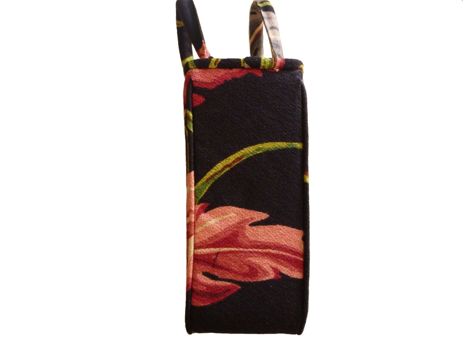 Sarasota Barkcloth Tote Bag - Etsy