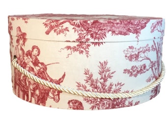 Decorative hat box | Etsy