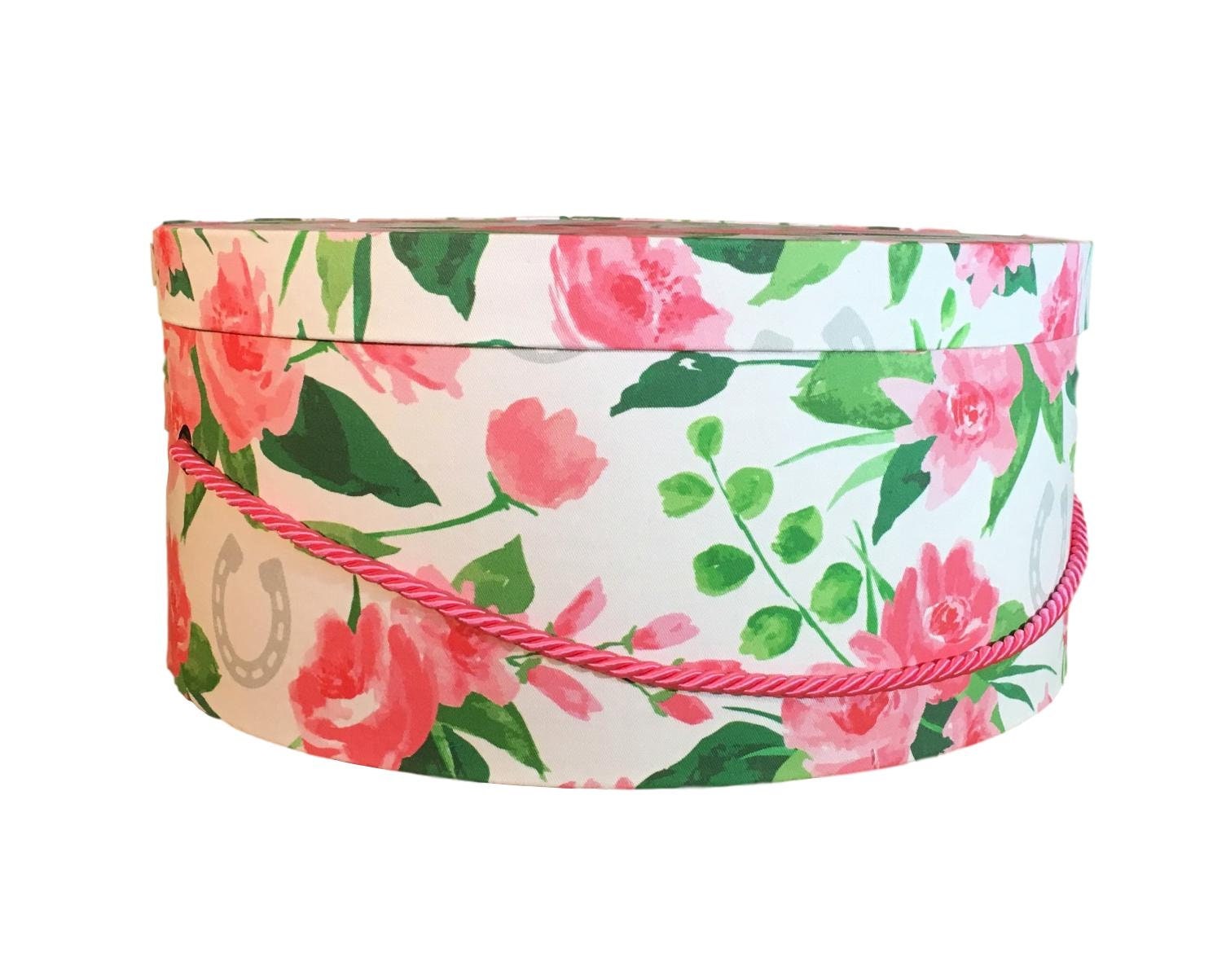 Large 17” Winner’s Circle Hat Box for Your Derby Hat