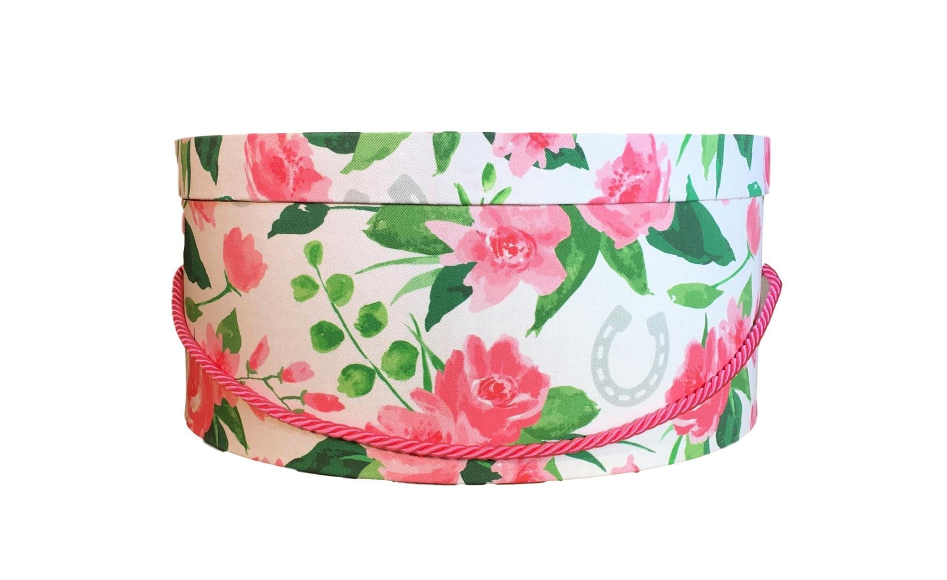 Large 17” Winner’s Circle Hat Box for Your Derby Hat