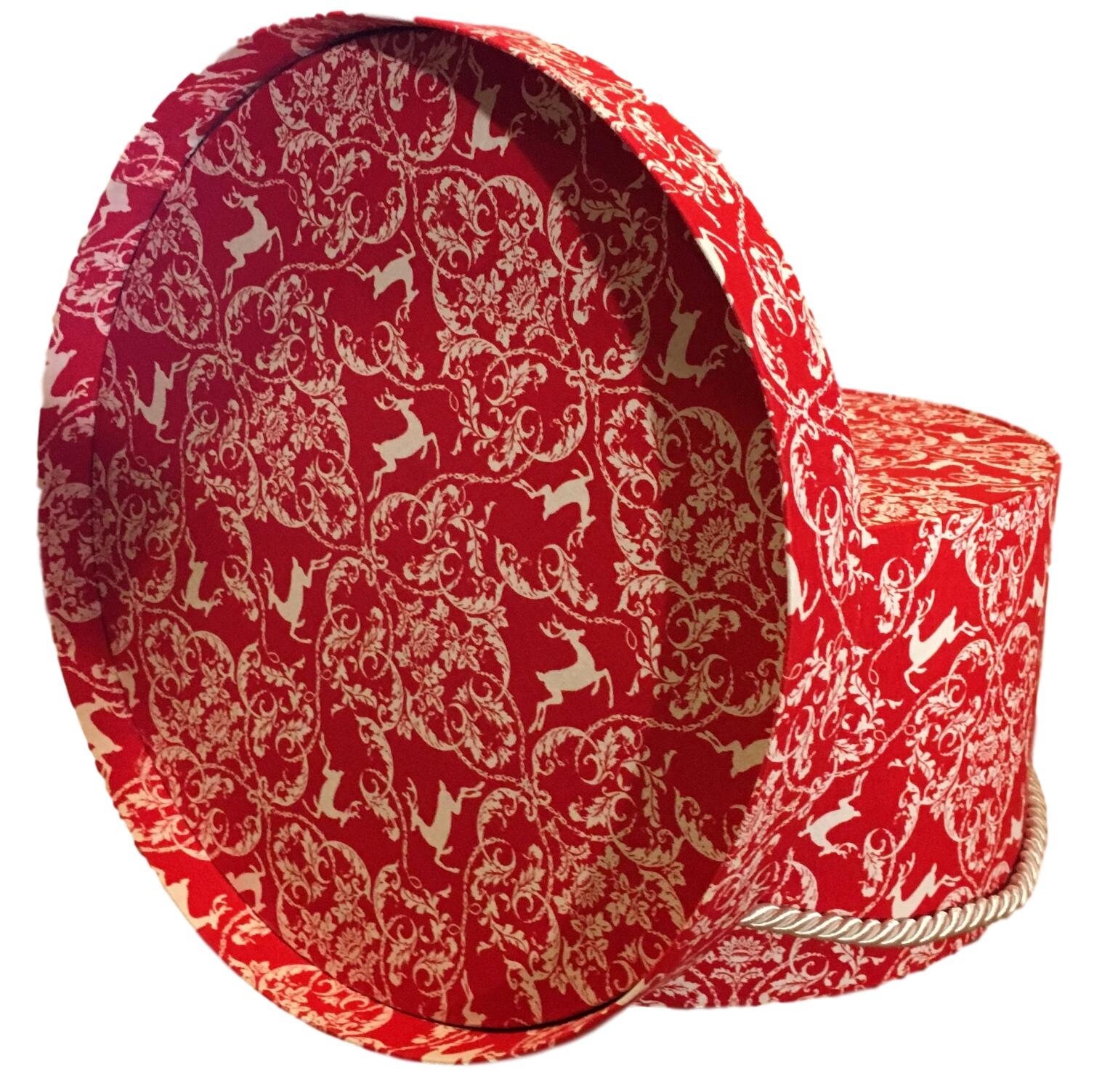 Christmas Hat Box, Keepsake Ornament Box, Night Before Christmas Box ...