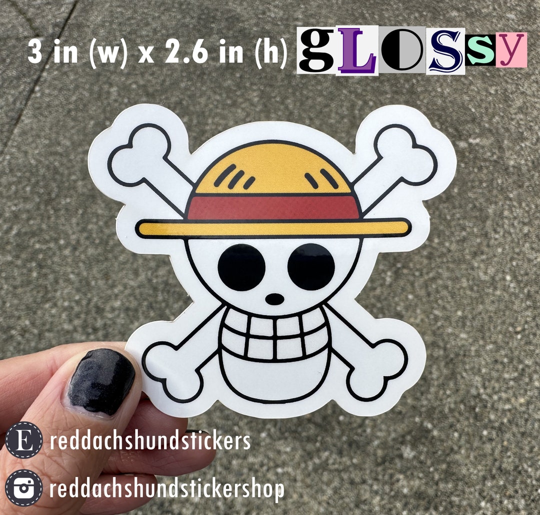 Luffy Vinyl Decal Sticker - Etsy
