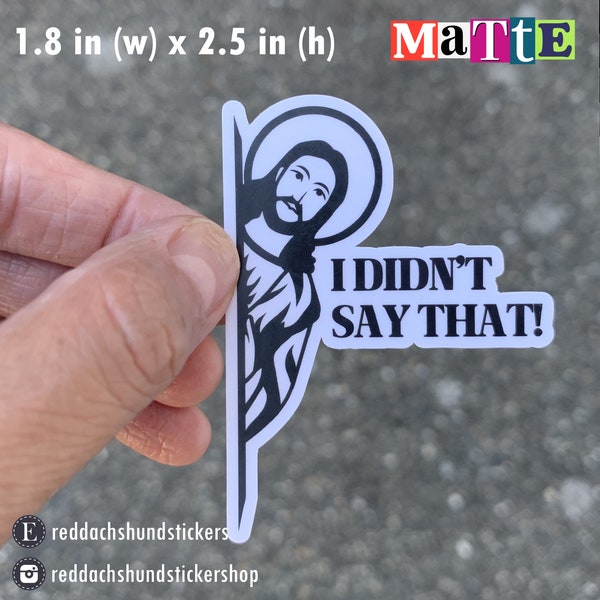 Jesus Meme Stickers - Etsy