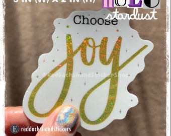 Joy Vinyl Decal Sticker - Etsy
