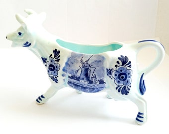 Delft Cow | Etsy