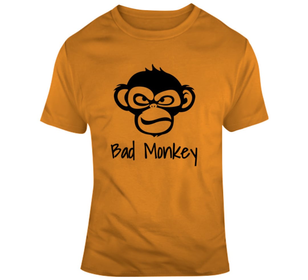 Bad Monkey T Shirt - Etsy