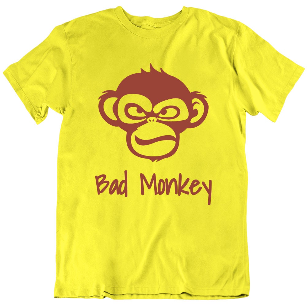 Bad Monkey T Shirt - Etsy