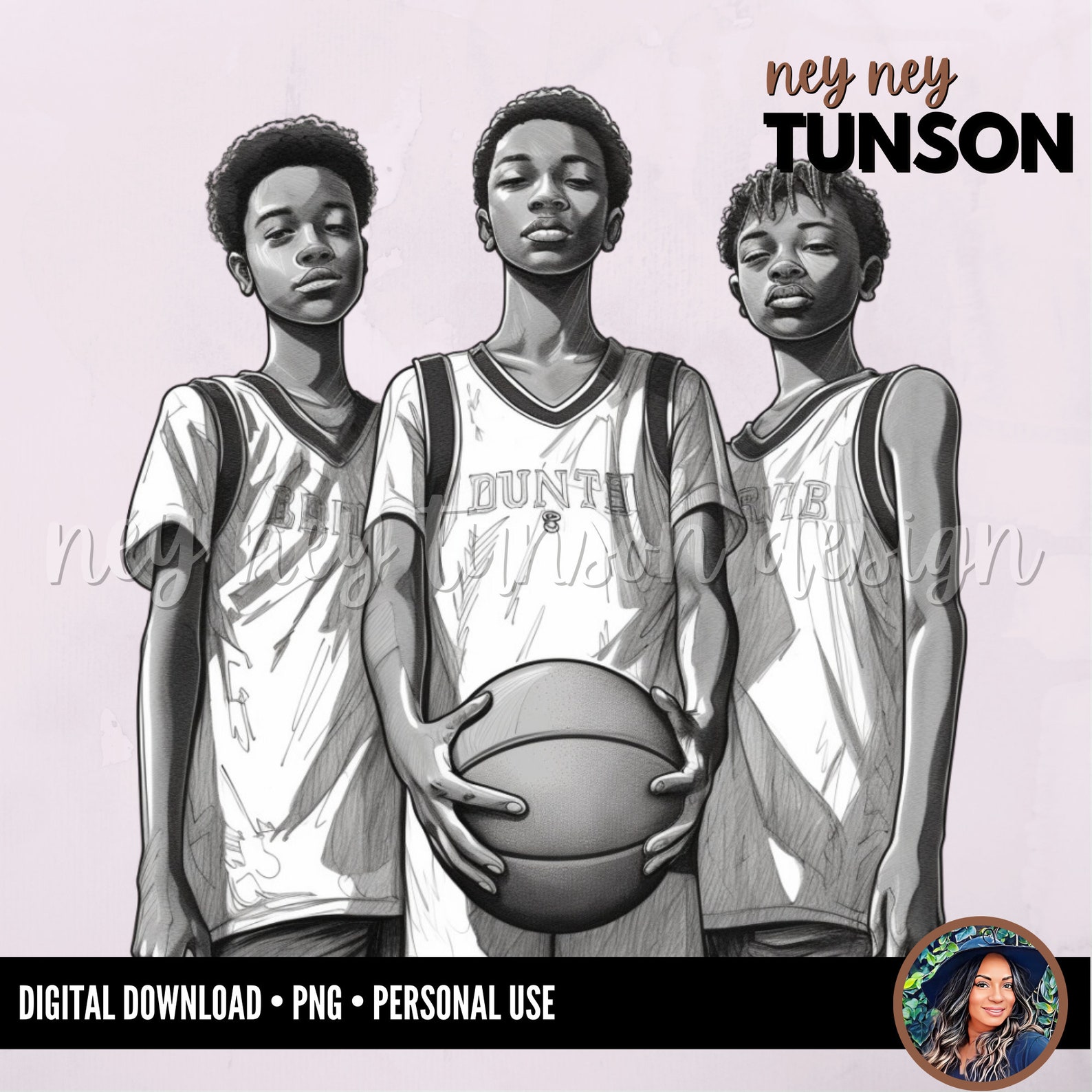 Young Ballers, African American Teen Boys, Basketball Player Clipart ...