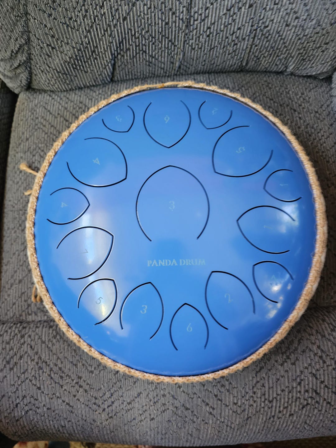 Panda Drum® Pro 15 In,15 Notes - Blue - C Major Tongue Drum - Etsy