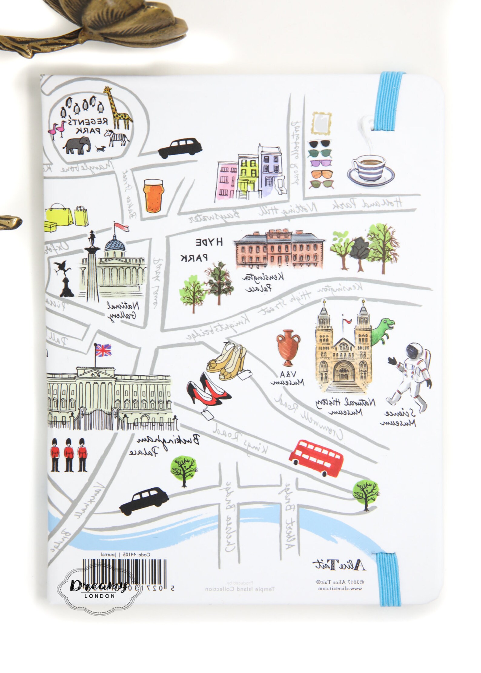 Map of London A5 Lined Notebook London Art Hardback Journal | Etsy UK