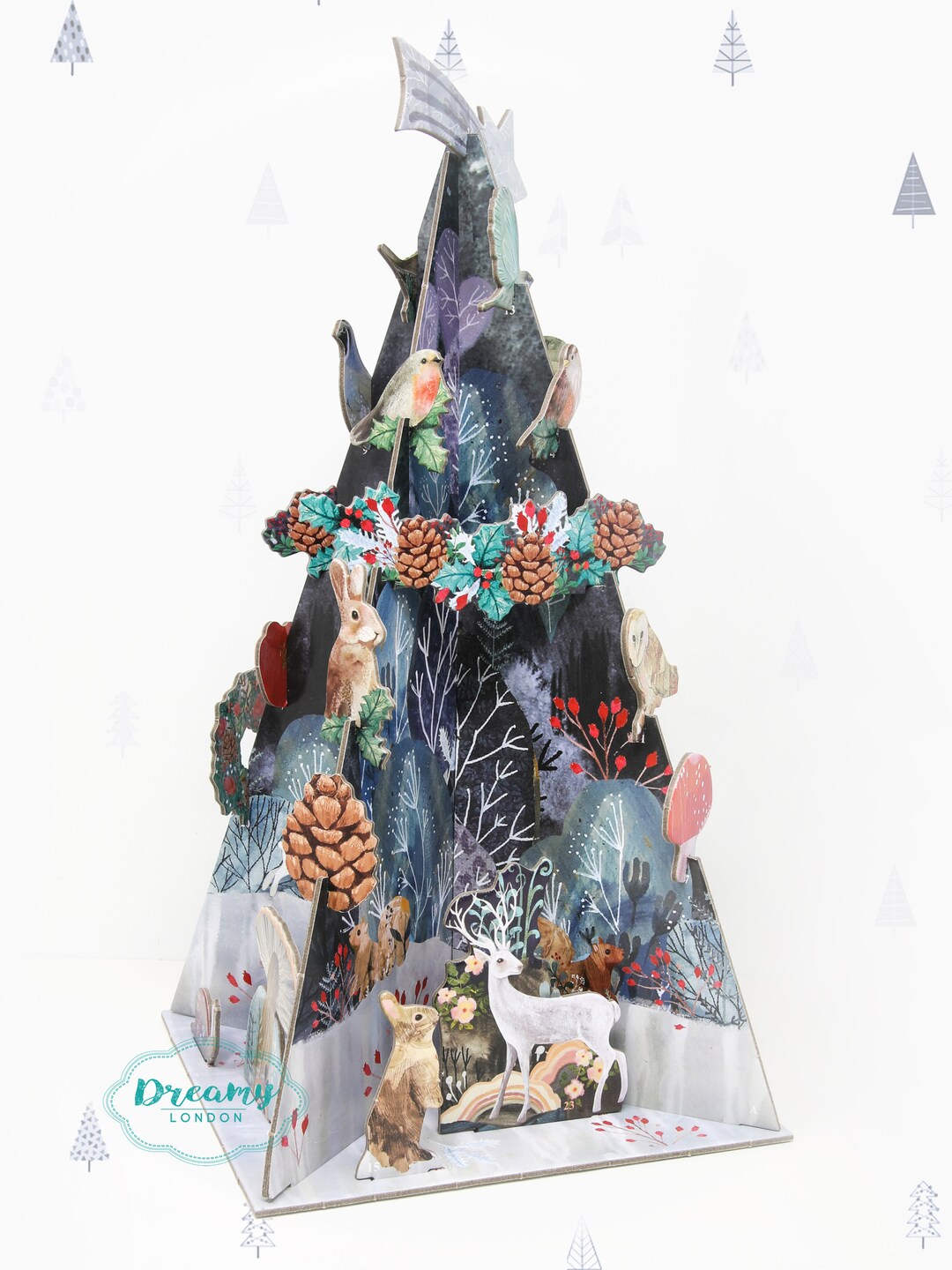 Wild Animals Pop & Slot Advent Calendar 3D Advent Calendar - Etsy UK