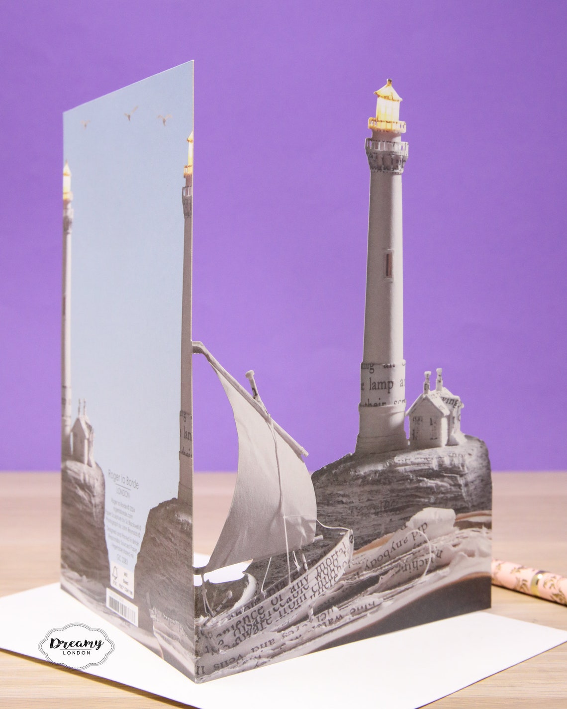 Laser Cut Boat Greetings Card for All Occasions - Sailing Card Gift for ...