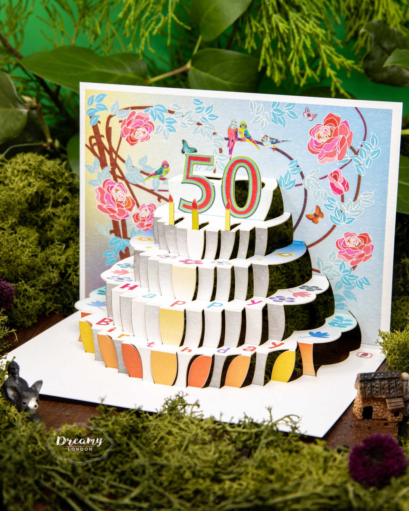 Pop up 50th Birthday Card Luxurious Birthday Cake Design Etsy Pop up 50th Birthday Card Luxurious Birthday Cake Design Etsy