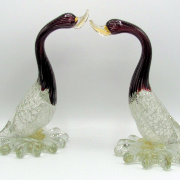 Venetian Glass Ducks - Etsy