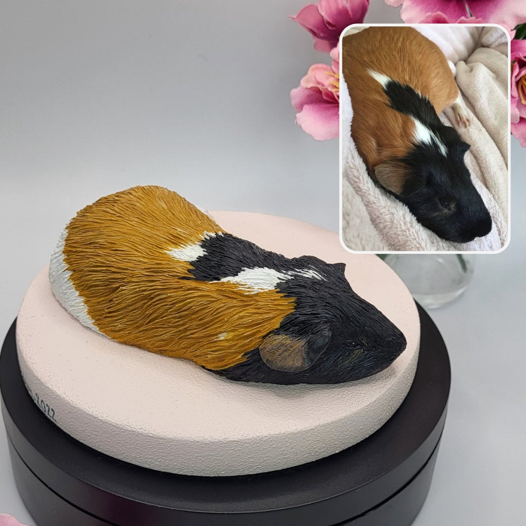 Custom Guinea Pig Sculpture Memorial Personalized Guinea Pig - Etsy